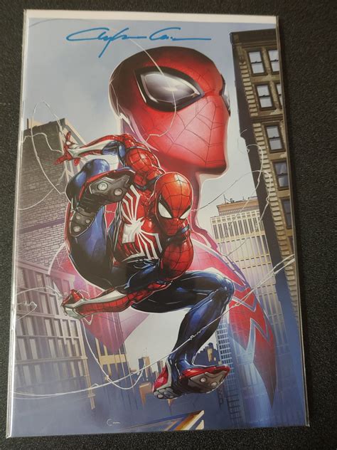 Spider Geddon NYCC Exclusive Signed By CLAYTON CRAIN VIRGIN Comic Books Modern Age