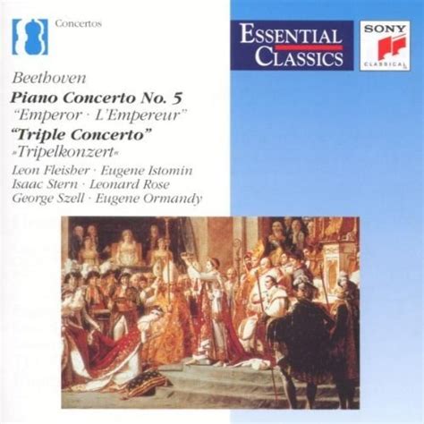 Audio Cd Beethoven Emperor And Triple Concertos Fleisher Stern