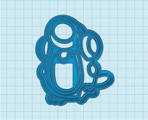Stl File Pokemon Palpitoad Cookie Cutter・3d Print Design To Download・cults