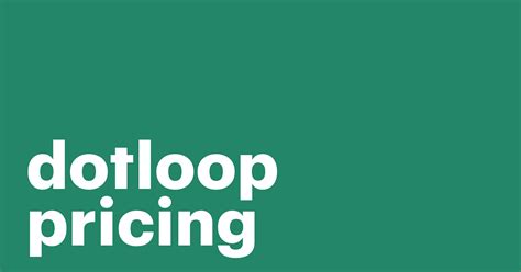 Dotloop Pricing What Is Dotloop App Comparison With Pandadoc