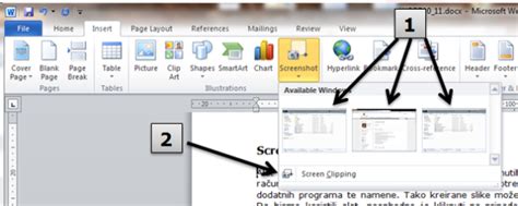 Unos I Editovanje Slika Ecdl Microsoft Word 2010