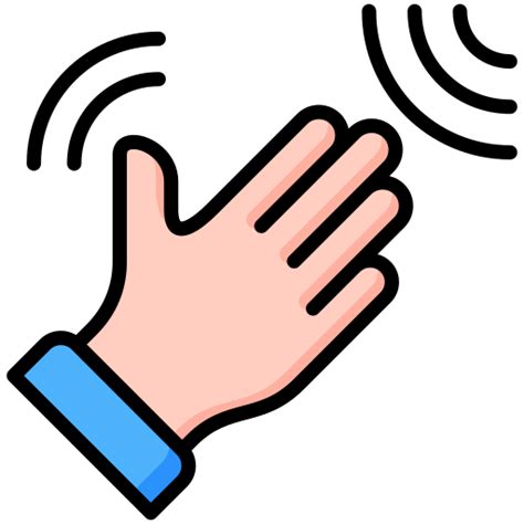 Touchless Generic Color Lineal Color Icon