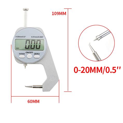 Badu Bg Дебеломер на цифров дисплей електронен Lcd микрометър метрични инструменти за