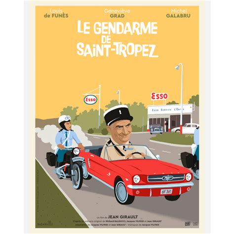 LE GENDARME DE SAINT TROPEZ AFFICHE DE FILM