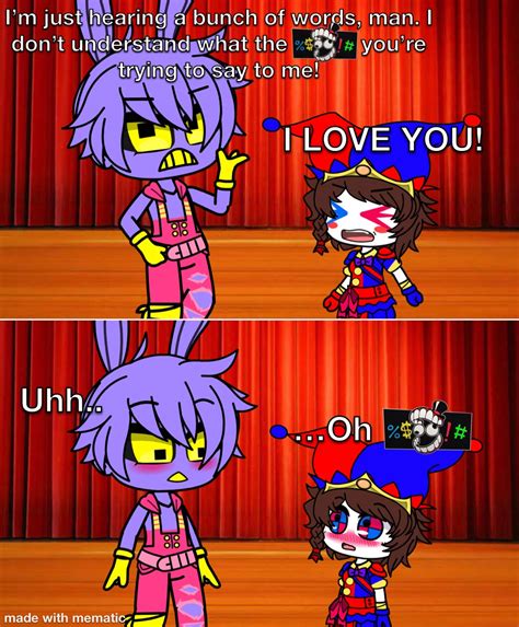 Jax X Pomni Tadc By Kanohi Zeo On Deviantart