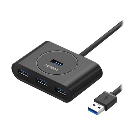 Ugreen Usb 3 0 4 Ports Black Hub Digital Bridge