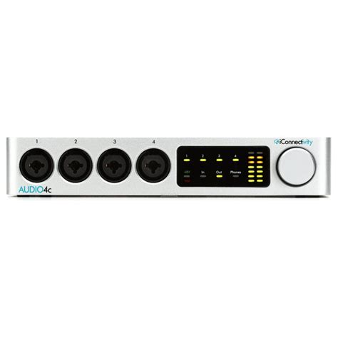 Iconnectivity Audio4c Dual Usb C Audio And Midi Interface