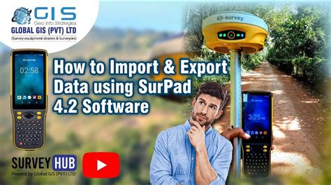 How To Import Export Data Using SurPad 4 2 Software YouTube