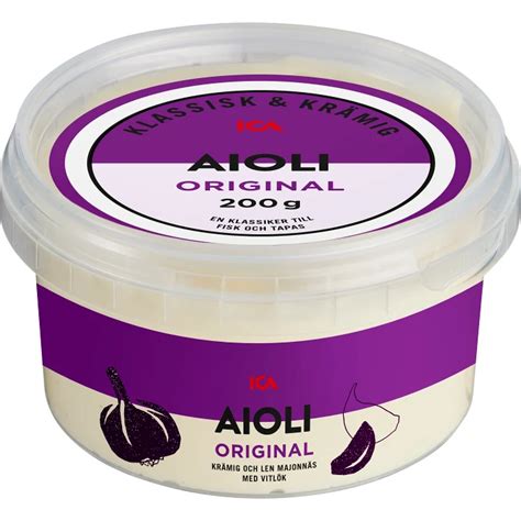 Aioli 200g ICA | Handla mat online från din lokala ICA-butik