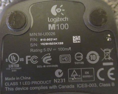 2 X Logitech M U0026 M90 M100 Grey Optical Usb Wired 3 Button Scroll Wheel Mouse
