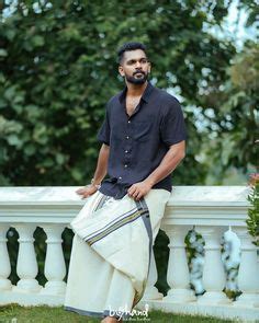 Sounthindian Dress Onam Dress Code For Men Men Onam Outfit Dhoti Men