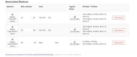 Hostname Not Mentioned In Associated Stations Installing And Using Openwrt Openwrt Forum