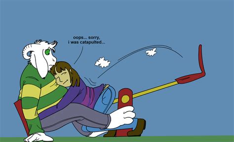 Fat Asriel Can T Seesaw By Monterrang On Deviantart