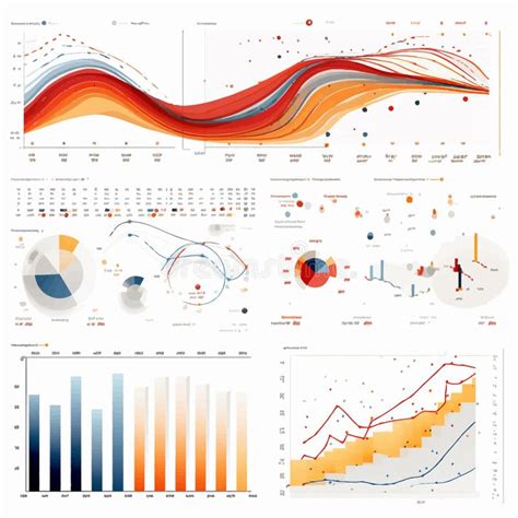 Fun Data Visualization Infographic Vector Flat Illustration Stock Vector Illustration Of