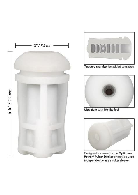 Optimum Power Pulsar Stroker Replacement Sleeve Fantasy Fun Factory