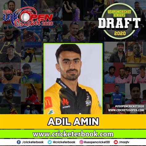 adil amin us open premier cricket league