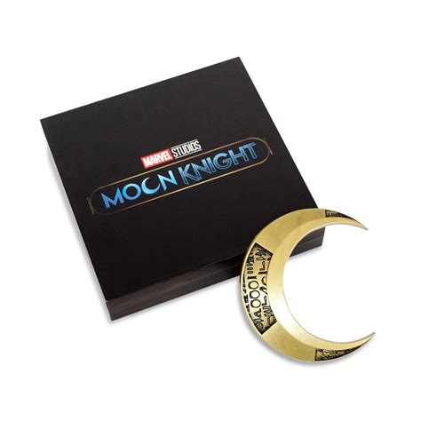 Marvel Moon Knight Crescent Blade Enamel Pin Free Shipping