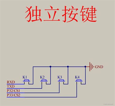 【51单片机】按键控制led流水灯单片机按键 Csdn博客