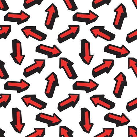 Seamless Pattern With A Red Cursor Vector Illustration 5253138 Vector Art At Vecteezy