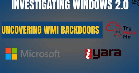Investigating Wmi Backdoors Tryhackme Investigating Windows