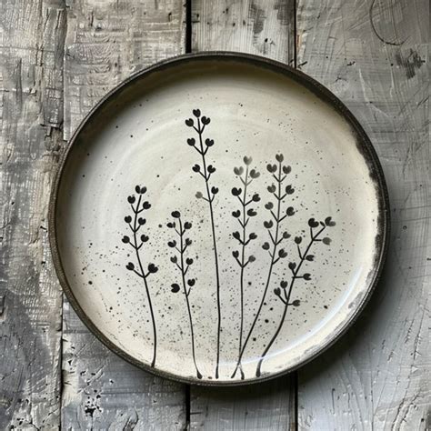 Botanical Plates Etsy