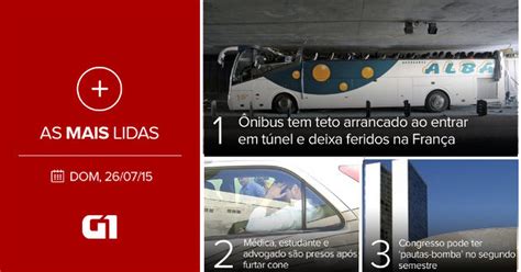 G1 Mais lidas do dia 26 jul 2015 notícias em Tecnologia e Games