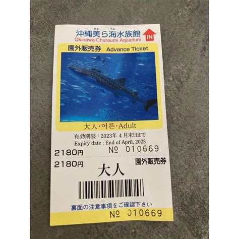 注文 沖縄美ら海水族館チケット