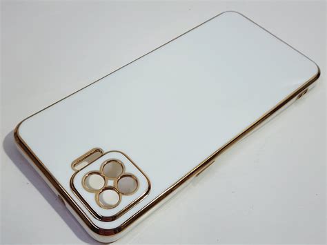 OPPO F TPU Gold Chrome Back Cover BT Limited Edition Store