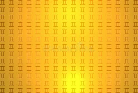 Texture With Gemini Symbol Stylish And Flashy Background Metallic