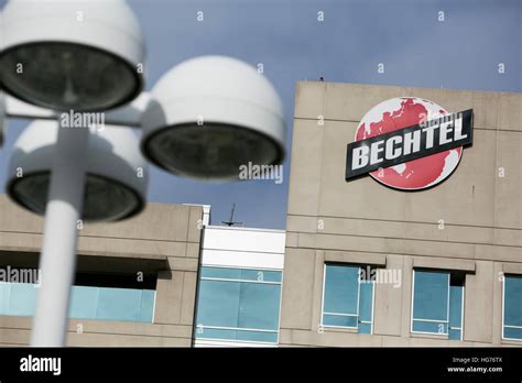 A Logo Sign Outside Of A Facility Occupied By The Bechtel Corporation