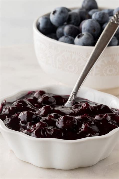 Blueberry Compote Easy Recipe Insanely Good