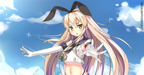 艦隊これくしょん 島風 艦隊これくしょん Gendo0032のイラスト Pixiv
