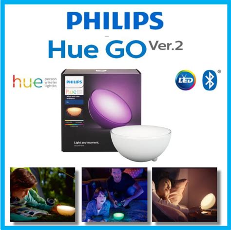 Philips Led Hue Go 40 V2 Connector Led Smart Portable Light White And
