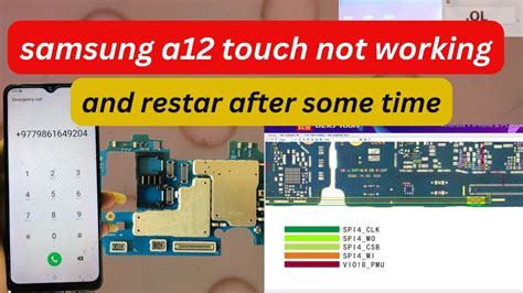 Samsung A12 Touch Not Working And Restart Problem Samsung A12m12