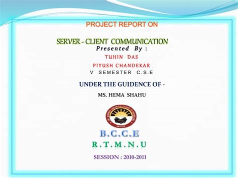 Clientserver Presentation Pptx