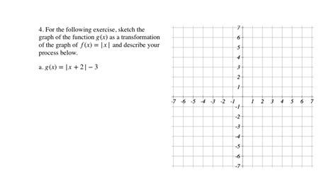 solved for the following exercise sketch the graph of the