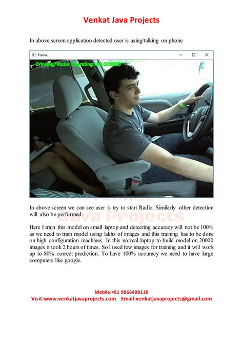 Video Based Abnormal Driving Behaviour Detection Via Deep Learning