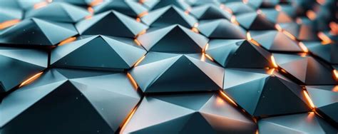 A Futuristic Metal Texture With Overlapping Layers Of Angular Panels
