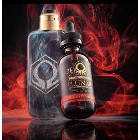 Jual Liquid Lunar Hexomh Strawberry Cheesecake 6mg 60ml Cukai Shopee