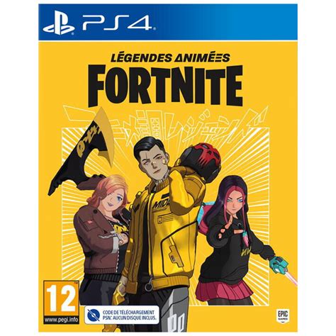 fortnite pack légendes animées ps4 ChocoBonPlan
