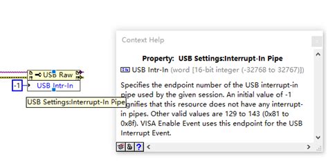 Labview用visa Read函数来读取usb中断数据labview读取usb数据 Csdn博客