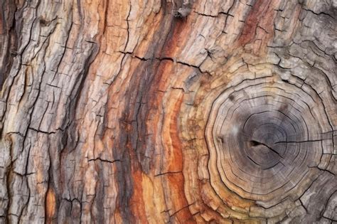 Premium Photo Closeup Of Weathered Tree Trunk Bark
