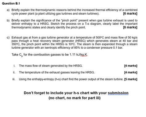Solved Question 3 1 A Briefly Explain The Thermodynamic Chegg