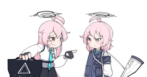 小鳥遊ホシノ ホシノちゃん二つ 키문 キムンのイラスト Pixiv