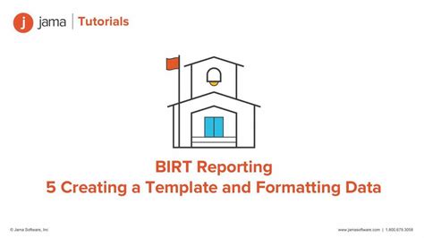 Birt Reporting Creating A Template And Formatting Data Tutorial For
