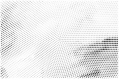 Free Vector Black Abstract Grunge Halftone Pattern Texture Background
