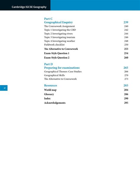 Preview Cambridge Igcse® Geography Coursebook Second Edition By Cambridge International