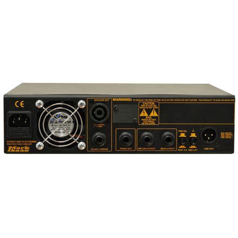 Markbass Little Mark Tube 800 Bass Amp Head At Gear4music