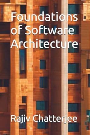 Foundations Of Software Architecture Amazon Br