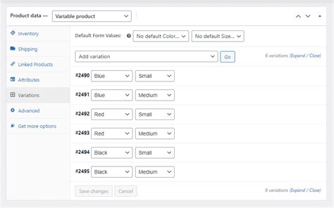 Woocommerce Variations To Cart Wooninjas The Woocommerce Ninjas